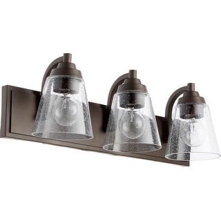 Quorum International 3 Light 22" Wide Vanity Light - Bed Bath & Beyond - 42863413